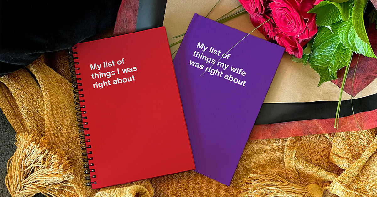 14 funny and sassy Valentine’s Day gifts for your significant other – WTF Notebooks
